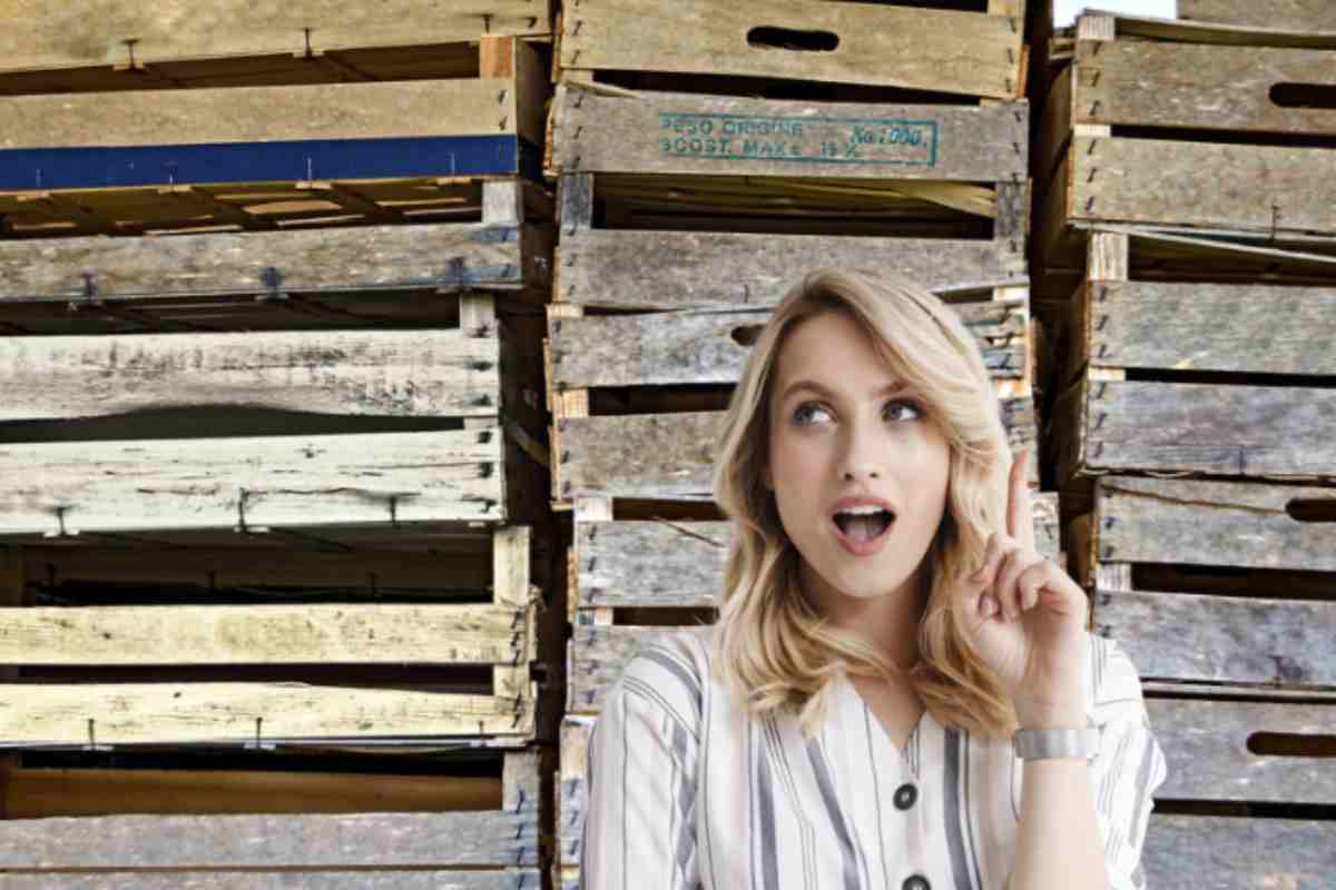 Cassette di frutta in casa, con queste 7 idee diventano pezzi d’arredo incredibili: da fare ...