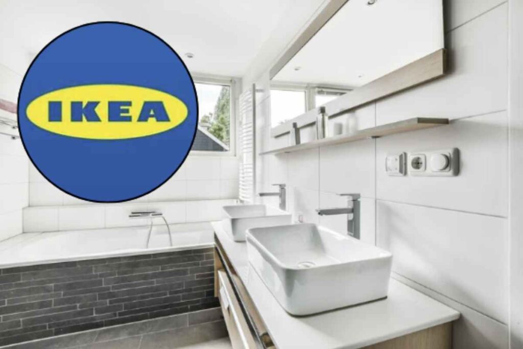 Bagno ordinato con metà dello spazio: il segreto di IKEA ora costa una ...